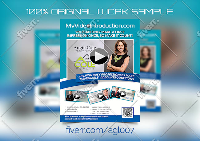 Design flyer, brochure, banner advertise etc by Agl007