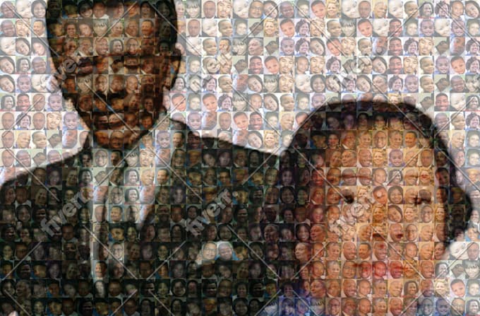 Create the best mosaic photo collage for you by Upgifts