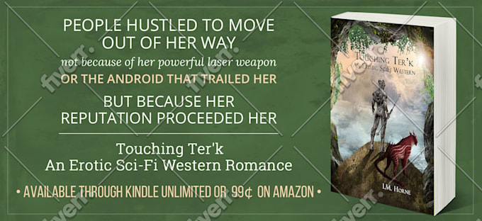 Create a promotional banner ad for your book by Katiep