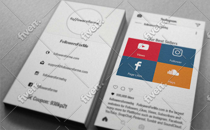 Turn your instagram into a business card by S_hammad