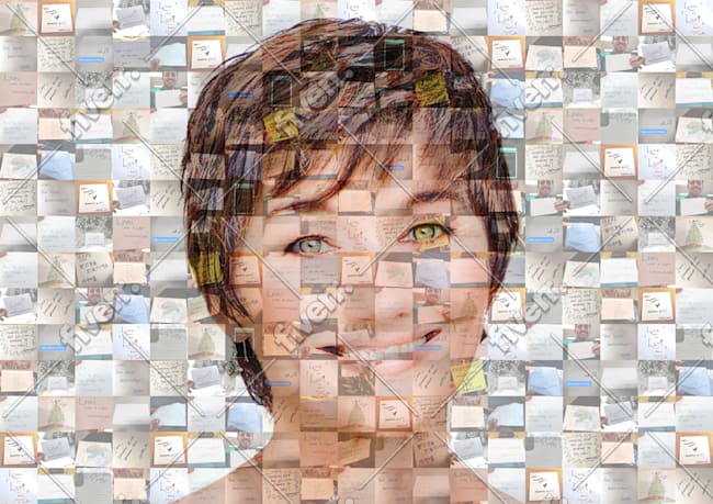 Create the best mosaic photo collage for you by Upgifts