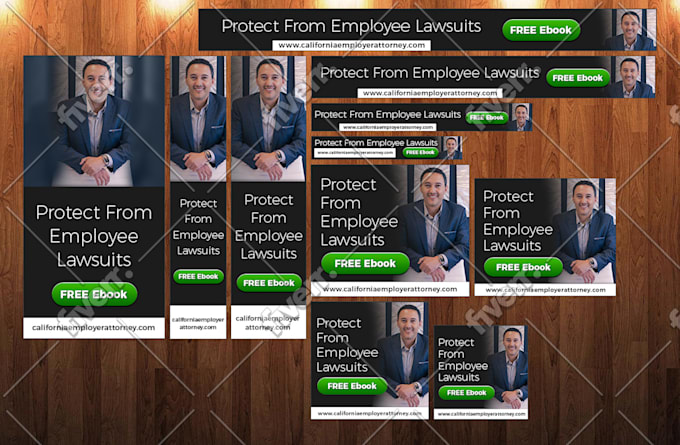 Design 13 sizes web banner ads in 24 hours by Hillstudio