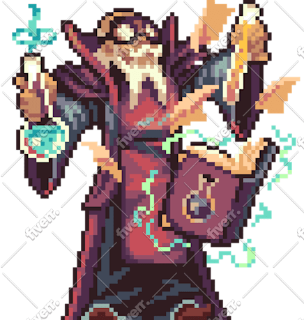 Create pixel art of your choice by Harveydentmd