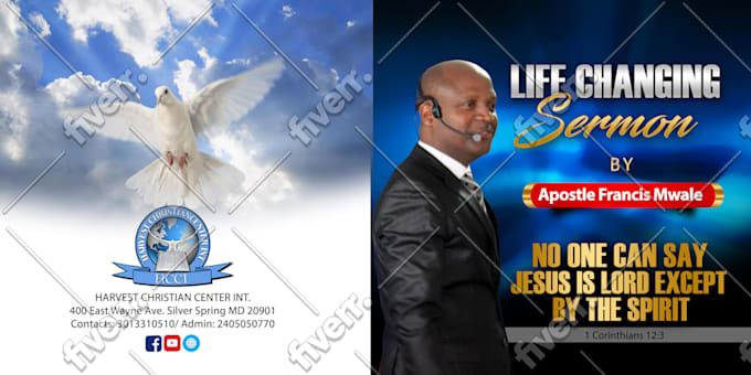 Design unique church flyer, event flyer or poster by Oskingsconxept