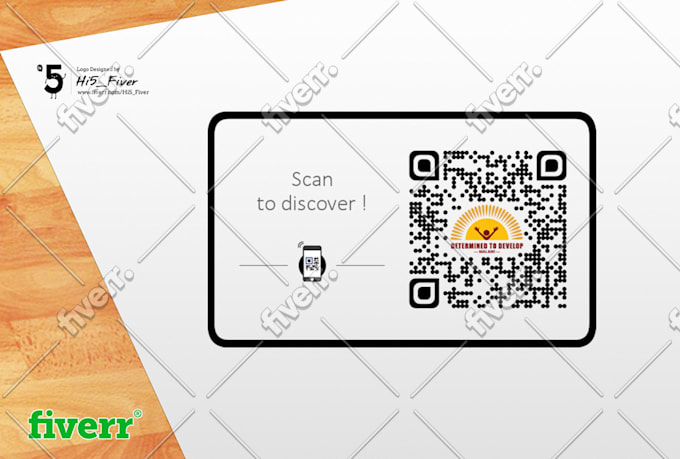Do custom qr code by Hi5_fiver