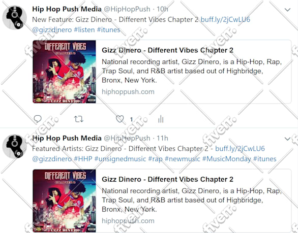 Feature your rap music on our blog and promote it by Hiphoppush