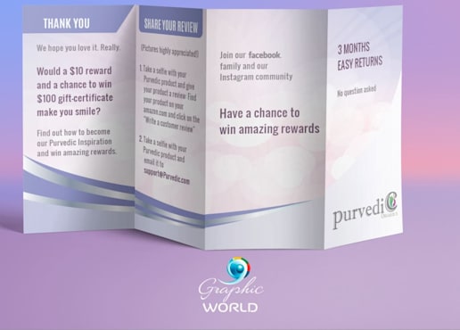 brochure, product insert, catalog, presentation