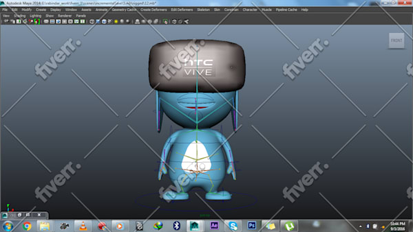 Do 3d modelling with texture and animation by Animator_manish