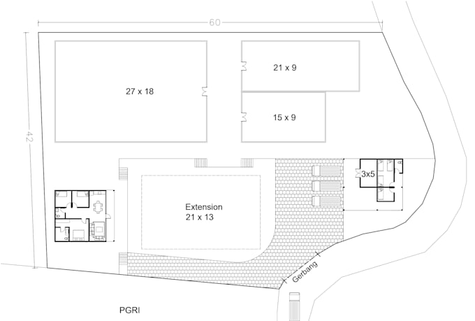 Render 2d architectural plans sections elevations by Billy_render | Fiverr