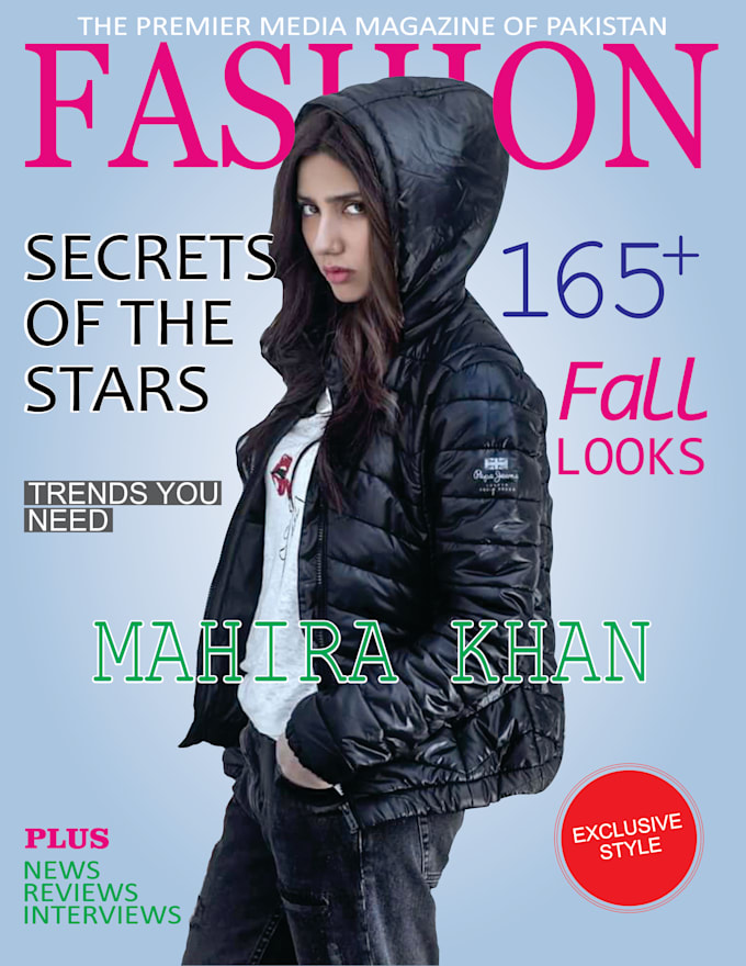Make magazine cover, logo design by Sheikhusman2111 | Fiverr