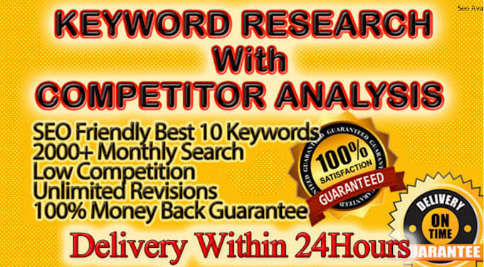 Do in depth seo keyword research by Seoava | Fiverr