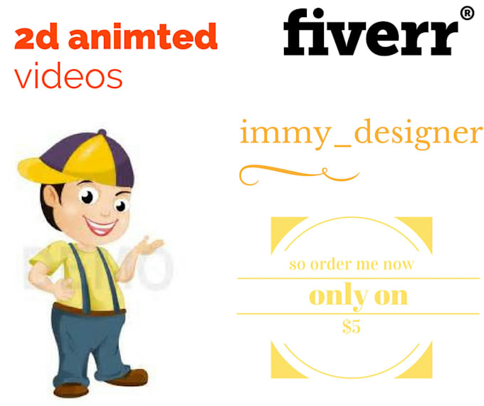 Make 2d animated video by Immy_designer | Fiverr