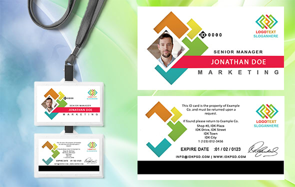 Create a professional id card design in a flash by Amandaes | Fiverr