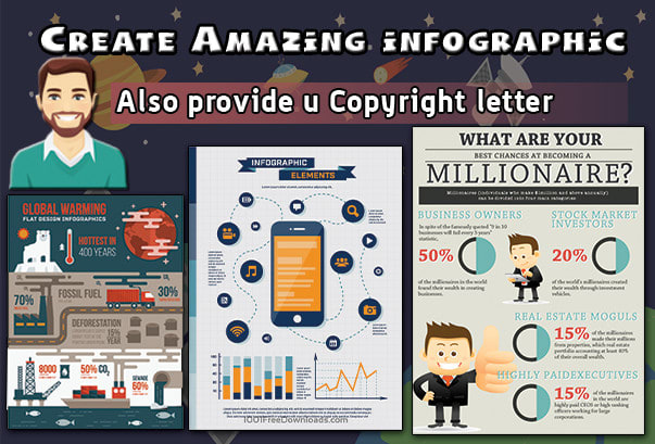 Design unique and engaging infographics by Creative_d3sign | Fiverr