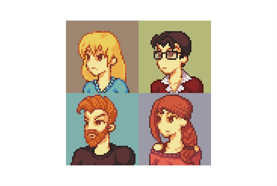 Create a pixel art avatar for you by Kerrielake | Fiverr