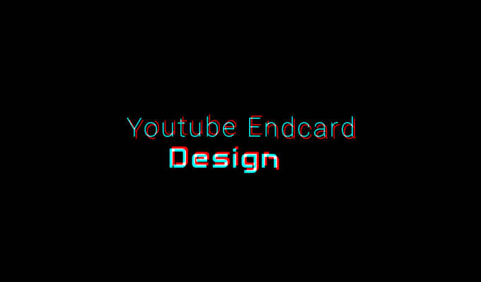 Create a youtube endcard for you by Jannikziem | Fiverr