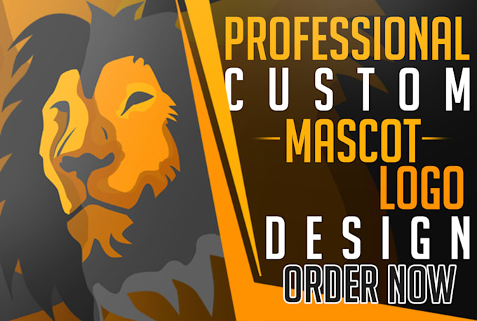 Create a custom mascot logo design by Vectorkings | Fiverr