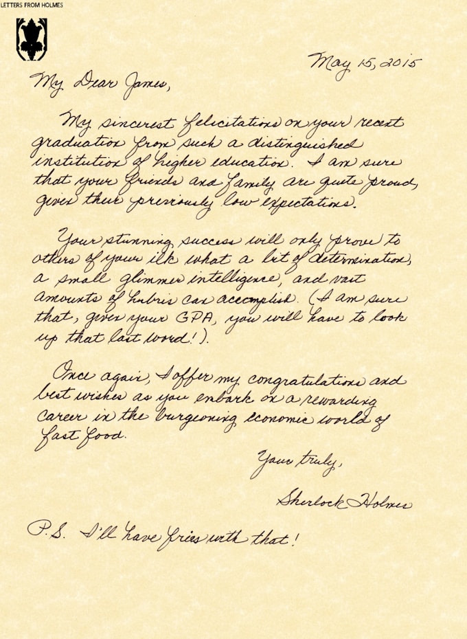 Create A Custom Handwritten Letter By Nickwilk Fiverr