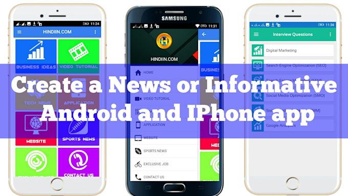 Create a mobile app android and app ios app by Jagab7898 | Fiverr