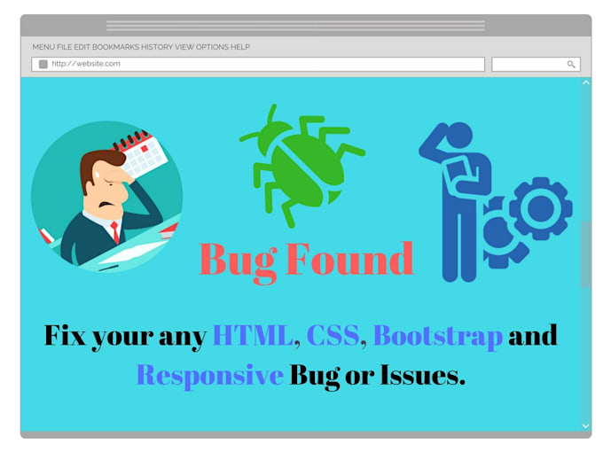 Fix Your Any Htmlcssbootstrap And Responsive Bug Or Issues By 5382