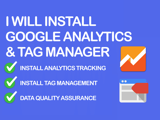 Install google analytics and tag manager by Jonathandigital | Fiverr