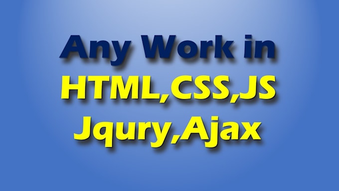 Create custom html, css, javascript code for web by Anurag_purwar | Fiverr