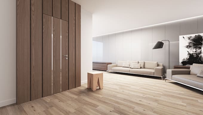 Design hyper realistic interior renderings by Creativeamarena | Fiverr