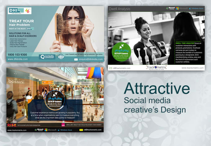 Design attractive social media creative by Designduke | Fiverr