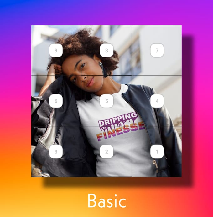 Design a catchy page tiles collage for your instagram page by Gid_mona ...