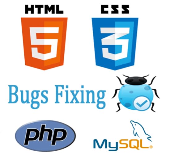 Fix bugs in your backend and frontend system of your site by Jamwid07 ...