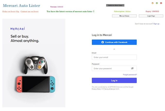 Assist relisting mercari products with ease and import from poshmark, free trial by Uxmnraja ...