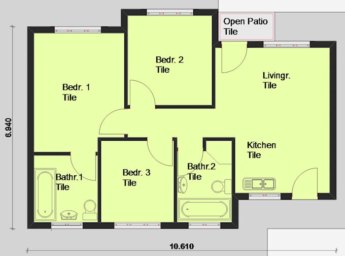 Design floor plan drawing in autocad 2d 3d and 3ds max