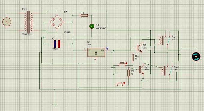 Create your schematic circuit design with proteus by Mbahelochukwu | Fiverr