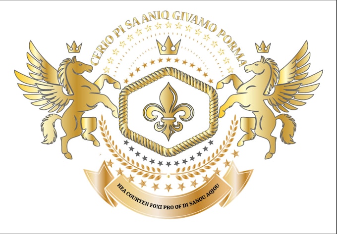 Design an unique crest logo by Lukz_designer | Fiverr