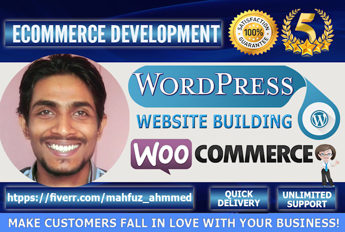 Build Wordpress Ecommerce Website Design Woocommerce Website By Mahfuz
