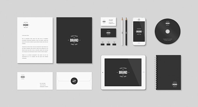 Design a professional full branding logo for your company by ...