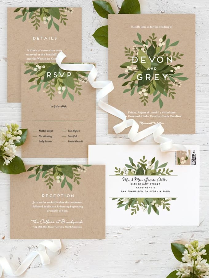 Design event invitation card by Dayana23 | Fiverr