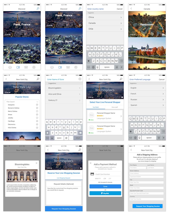 Dsign mockups, wireframe, logo design by Harpal_raxix | Fiverr