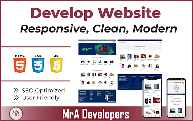 Do full website development in php with admin panel by Ali_haider125 ...