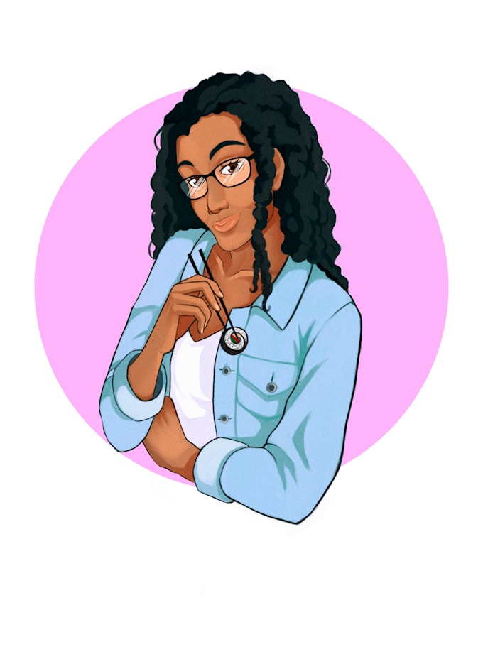 Illustrated good characters in awesome quality by Prisbel | Fiverr