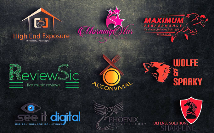 Create eye catching logo designs within 24 hours by Hania_graphics | Fiverr