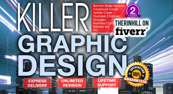 Design killer banner, header, facebook cover by Therinhill | Fiverr