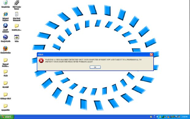 Create a fake harmless computer virus to prank your friends by ... Create a fake harmless computer virus to prank your friends by ...