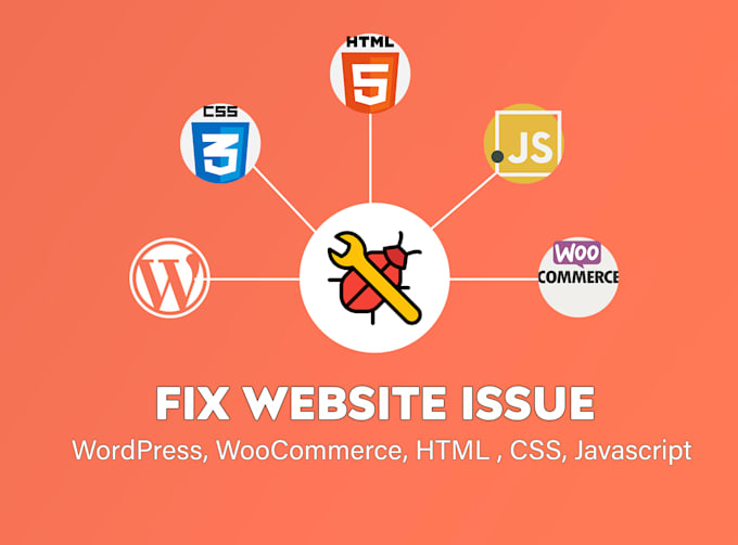 Fix Your Html Css Wordpress Woocommerce Issue By Greatkhanjoy Fiverr