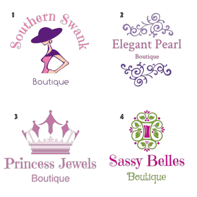 Create a feminine fun logo by Ashlynvincent | Fiverr