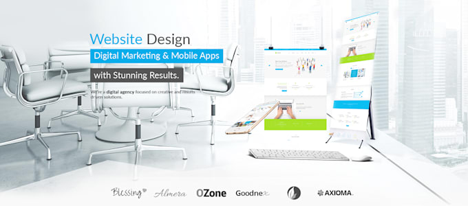 Design a beautiful and creative website by Justasmeer1 | Fiverr