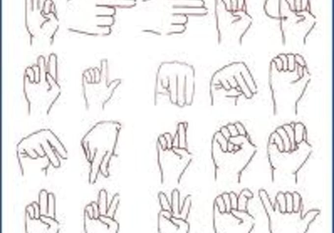 Teach you the abcs in sign language by Jkbowen | Fiverr
