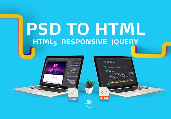 Code design or psd to responsive html5 by Pixelmargin | Fiverr