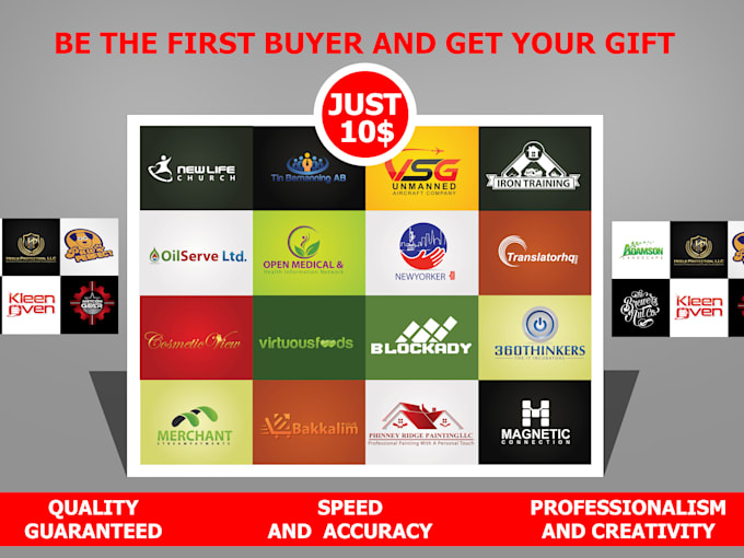 Design a distinctive and professional logo by Mou3ad1 | Fiverr