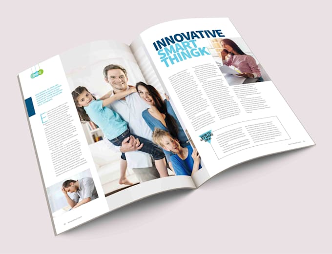 Design a nice pdf, ebook and magazine with adobe indesign by Celestine9 ...